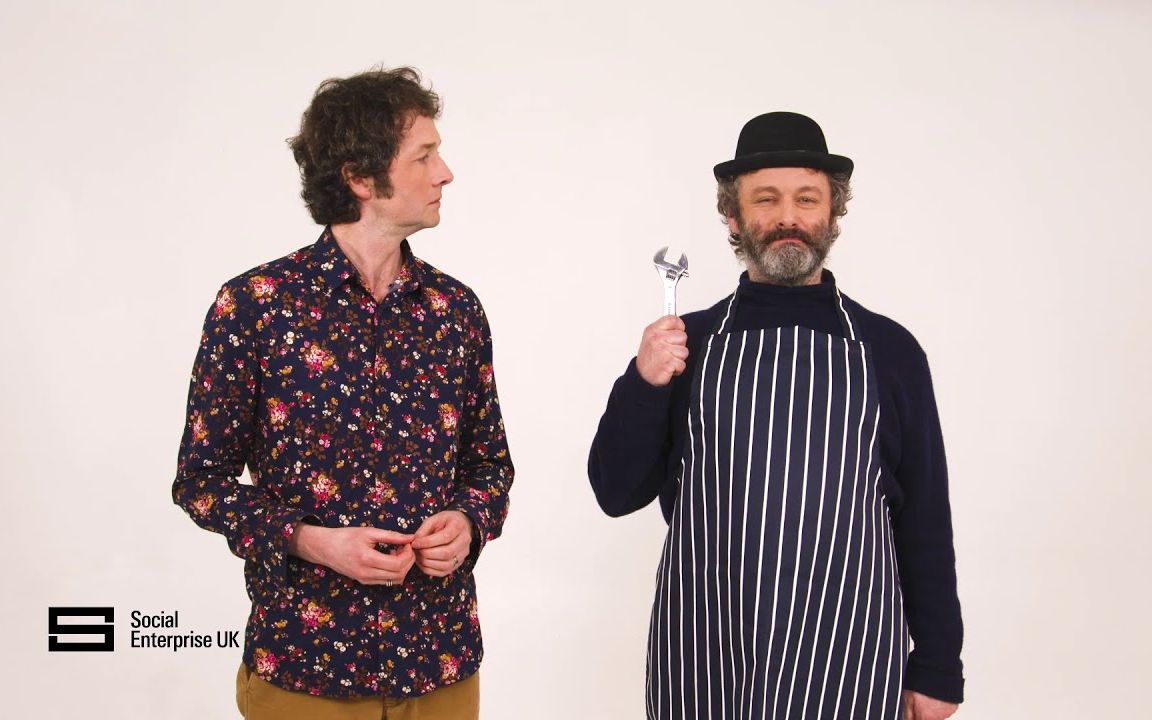 [中英][Michael Sheen] 什么是社会企业?辛老师小课堂又来啦