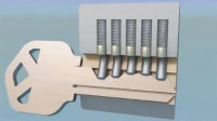 钥匙是如何打开门锁的?3D动画展示全程,看完解开了多年疑惑!