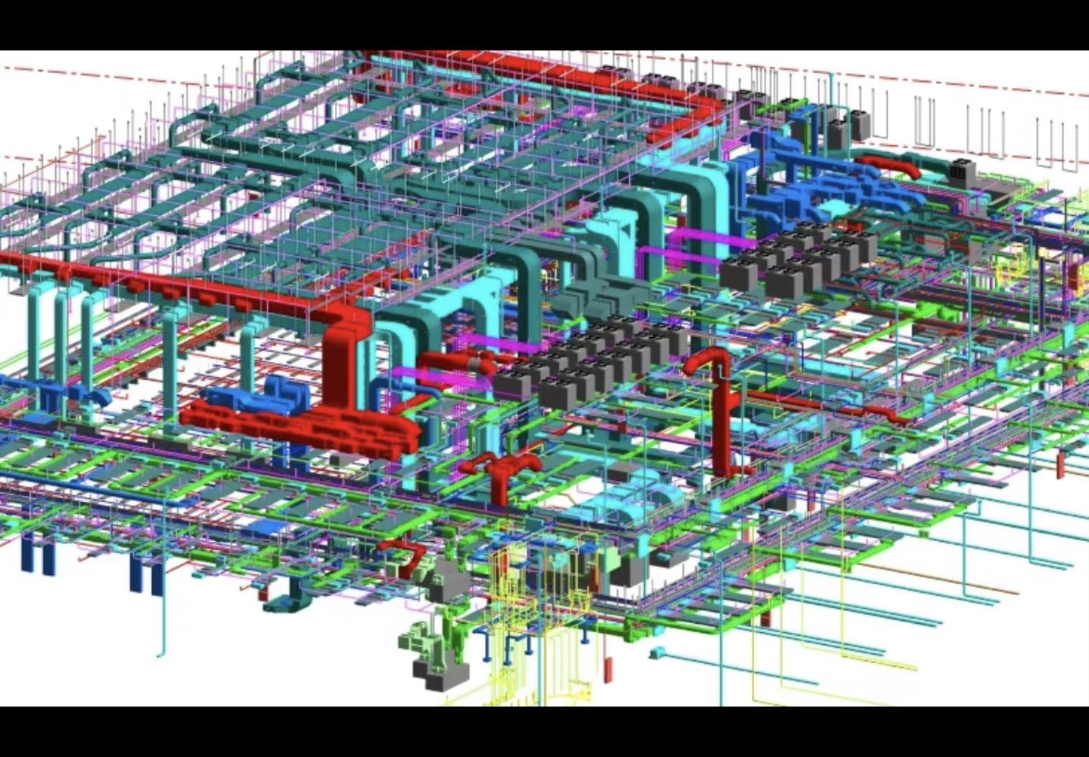 BIM建模 revit代画revit建模 机电模型 土建模型 调管综专业:建筑 结构 ...