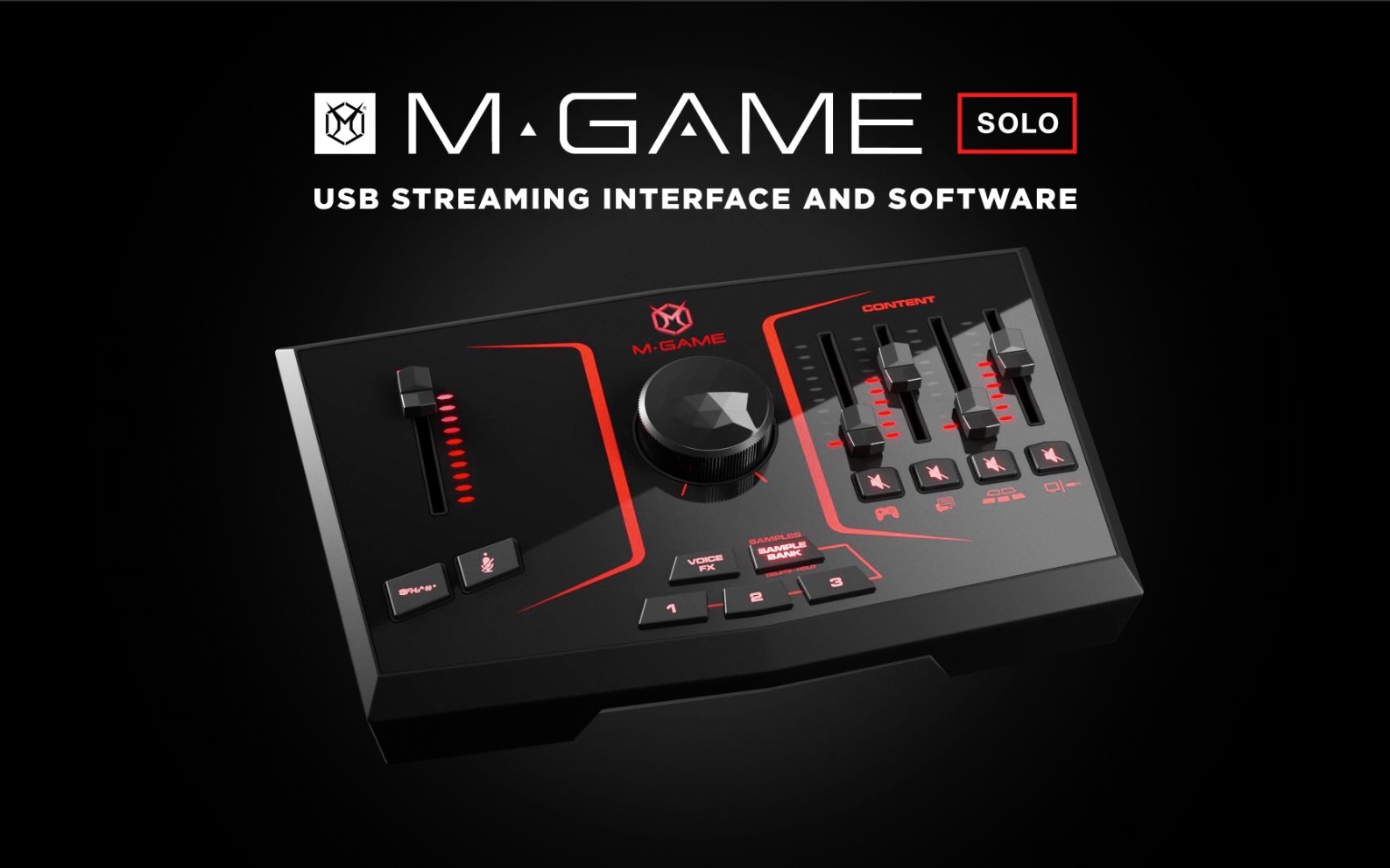 【新品】功能强大的直播声卡!M-Audio M-Game Solo