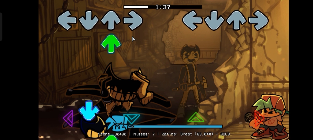 FNFindie cross泄露版 班迪 未通关