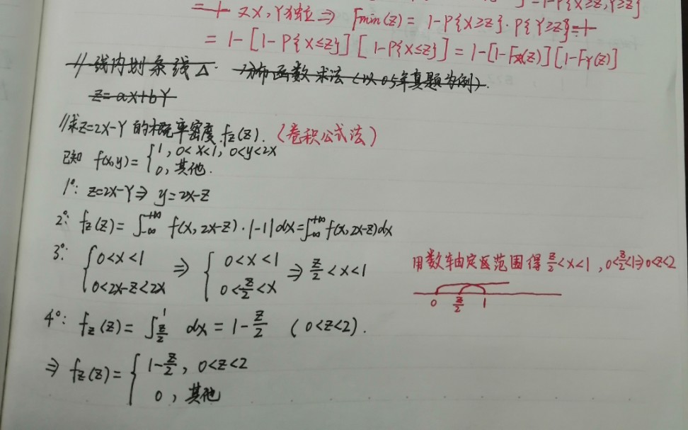 【考研真题】卷积公式、分布函数求概率密度