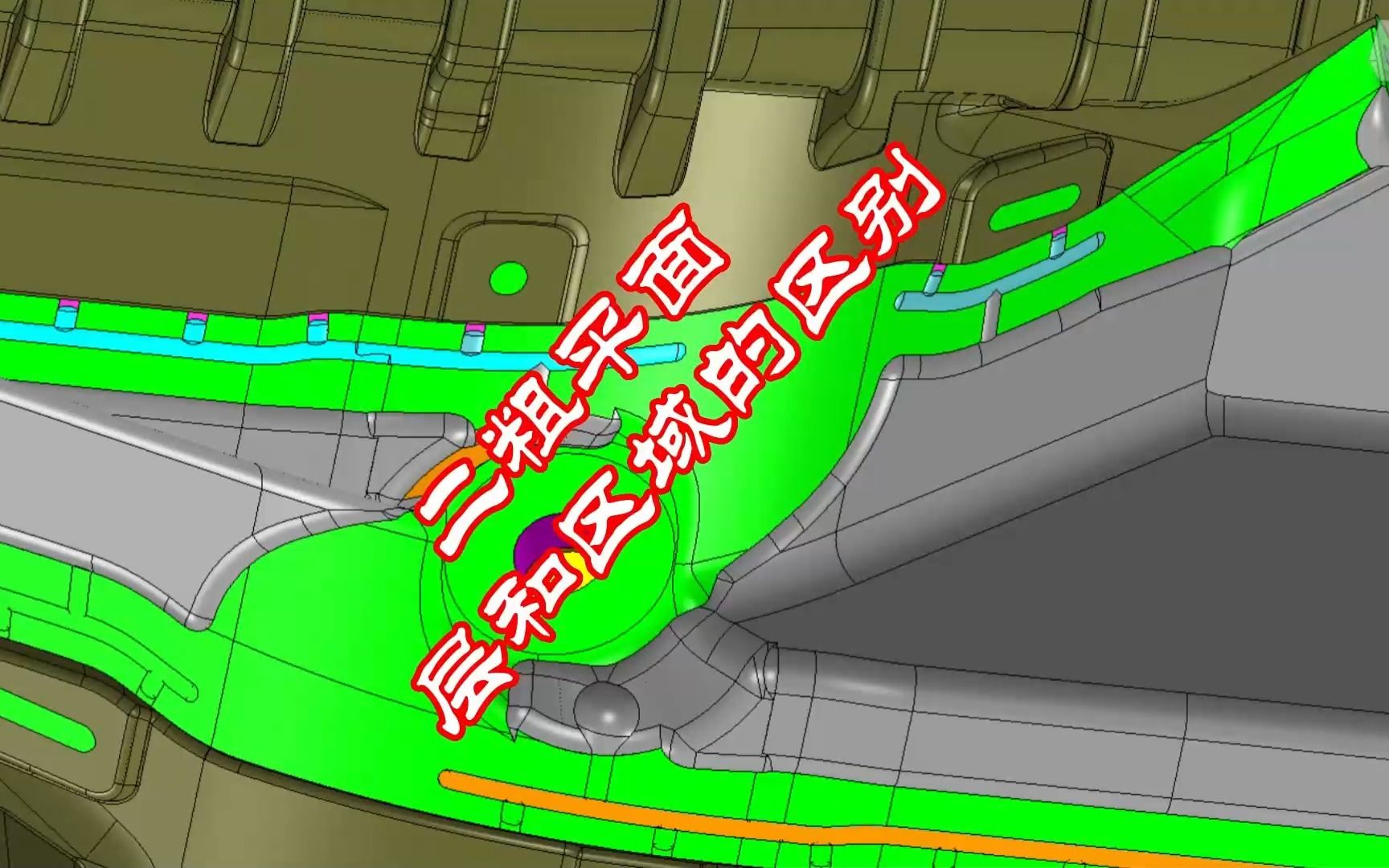 PowerMILL二粗,平面区域和层的区别