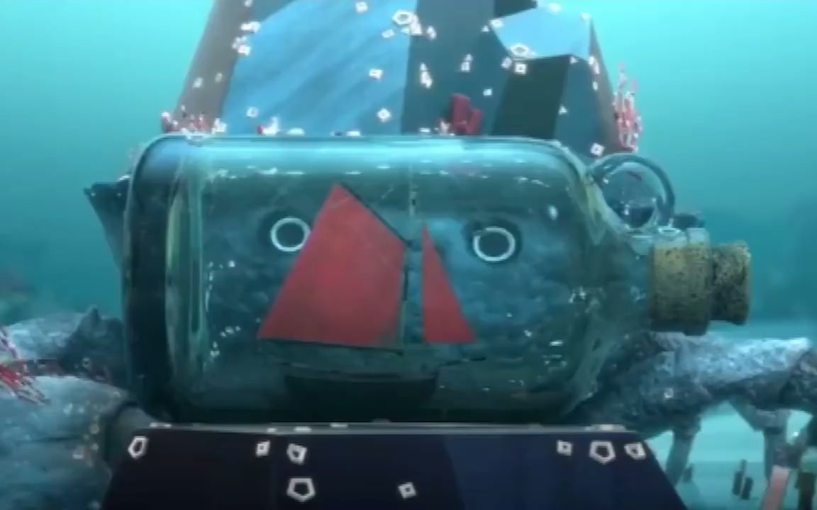 三维3d动画制作作品:螃蟹出生就背着一座塔