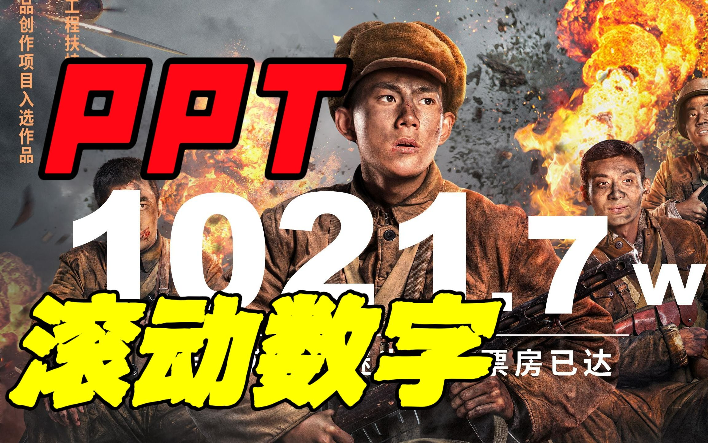 【PPT】学会了数字滚动,老板看了直点头!