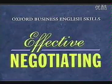 国际商务谈判 牛津商务英语 听力 无字幕