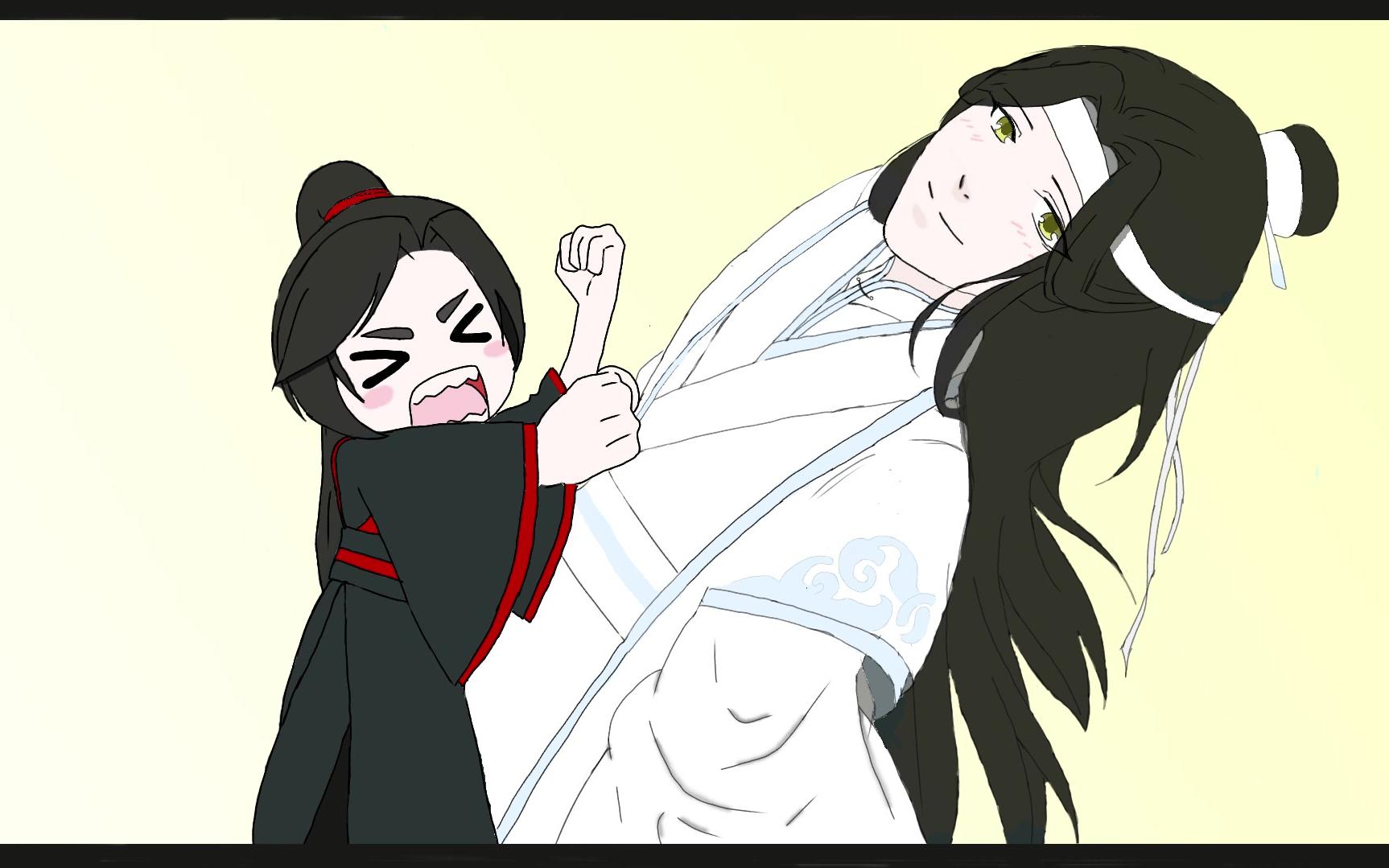 【魔道祖师手书】捶胸之歌 我魏无羡今天就要锤洗你!