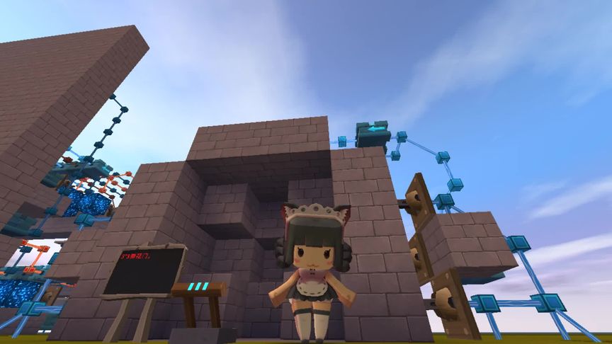 迷你世界琉璃酱:琉璃酱制作自动开关门