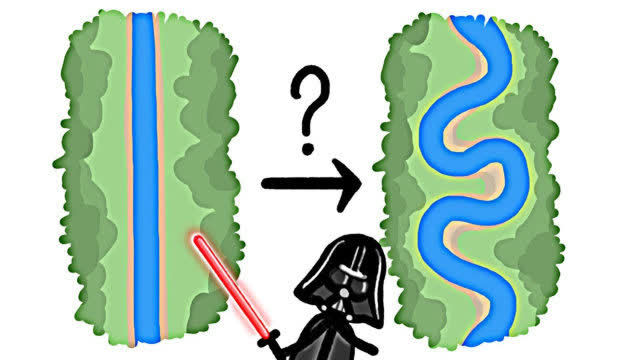 为何河流都是弯曲的?动画演示发展过程,终于解开多年疑惑