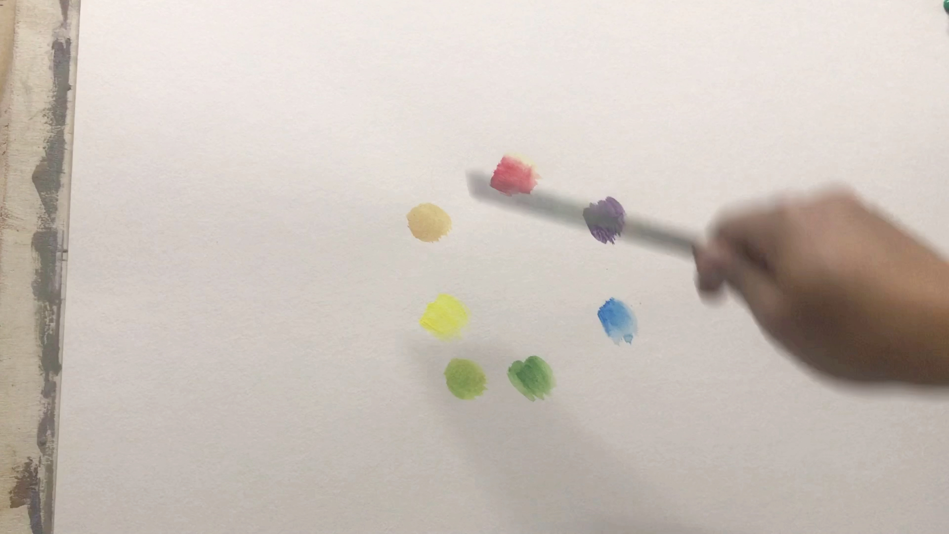【美术手绘自学教程·色彩】第一课:认识色环