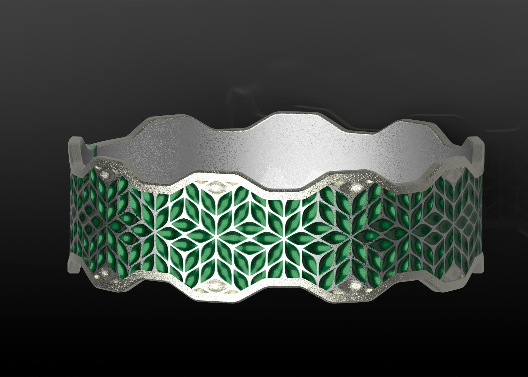 UGNX2406实战第45课-树叶造型之生命魔戒