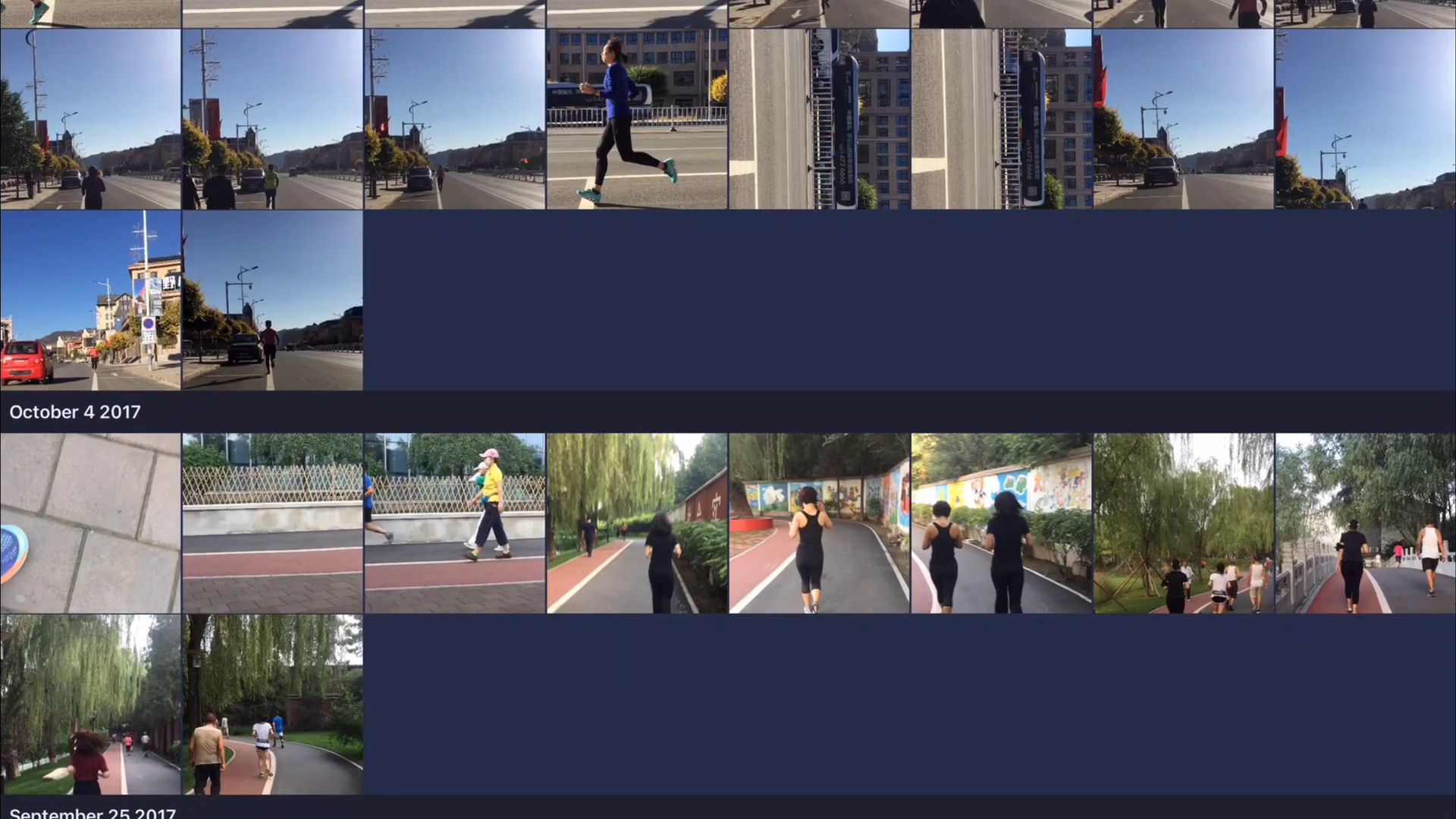 跑步视频分析案例剪辑