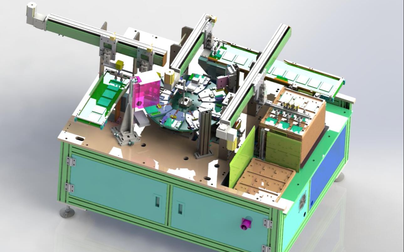 SolidWorks非标机械设计(教程):特斯拉电芯极耳全自动裁切及筛选设备...