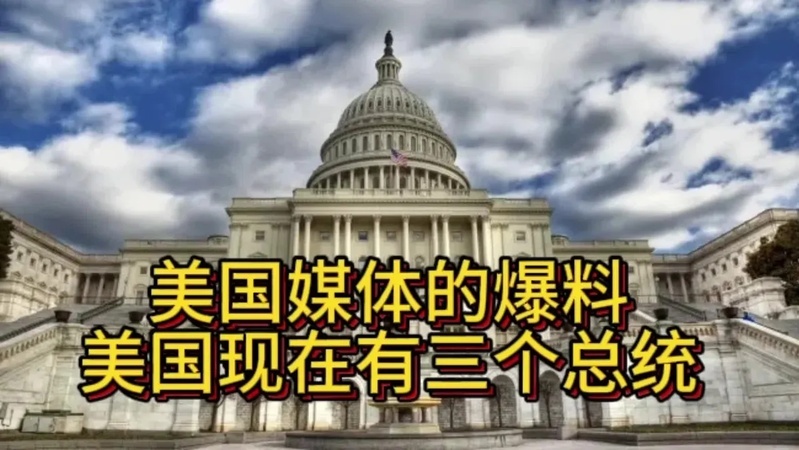 美媒美国现在有三个总统