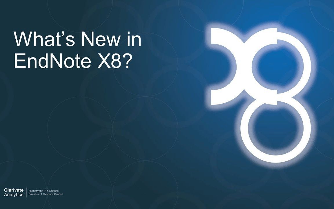 【陕西师范大学】EndNote X8 视频教程