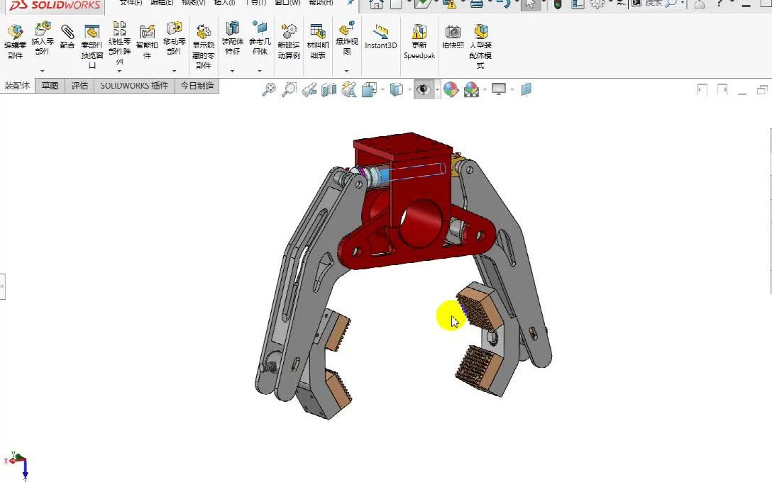 机械夹爪设计思路及技巧,动力源如何设计?机构如何绘制?