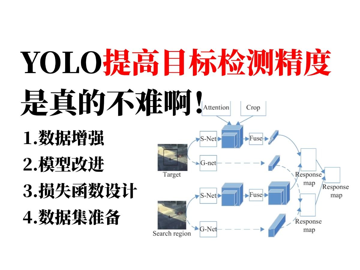 科研新手必看!YOLO如何提高目标检测精度,用3分钟说完数据处理,模型...