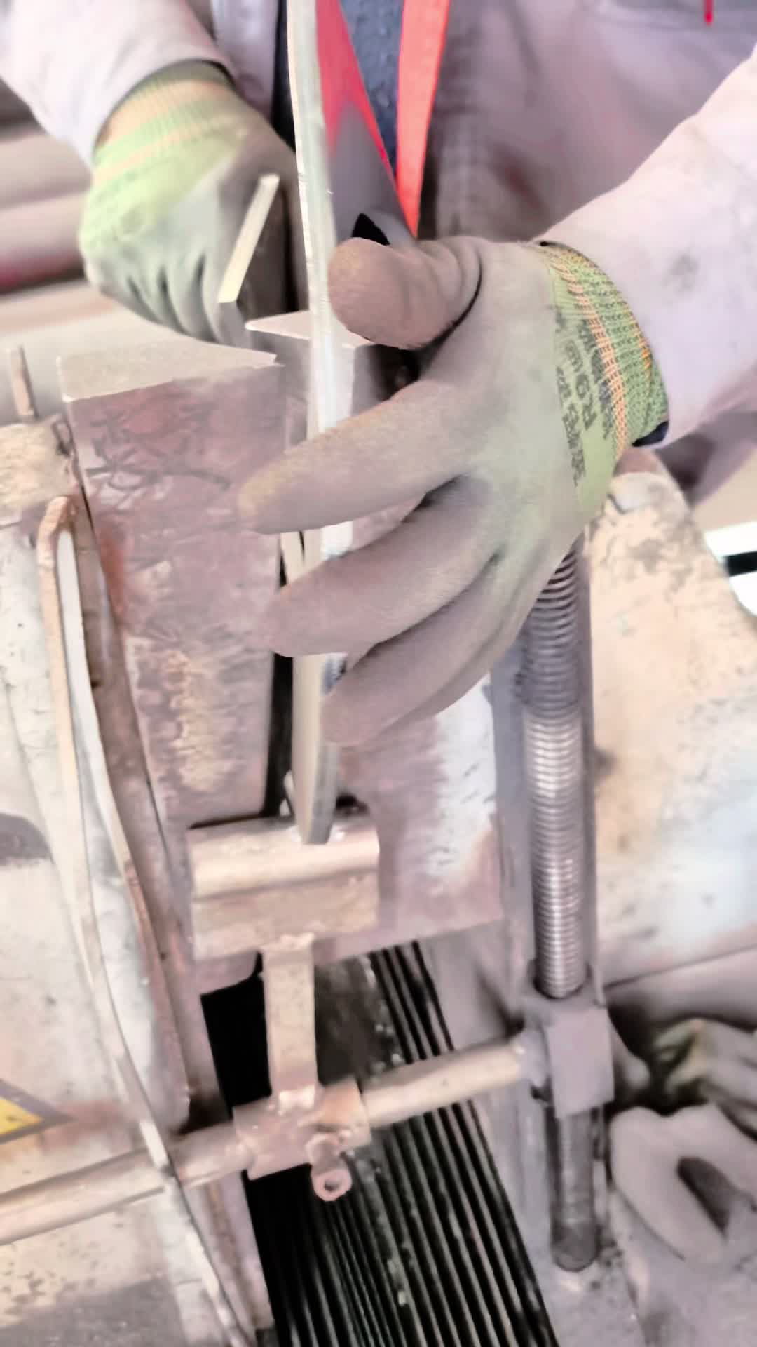 #螺旋叶片 #螺旋叶片成型机