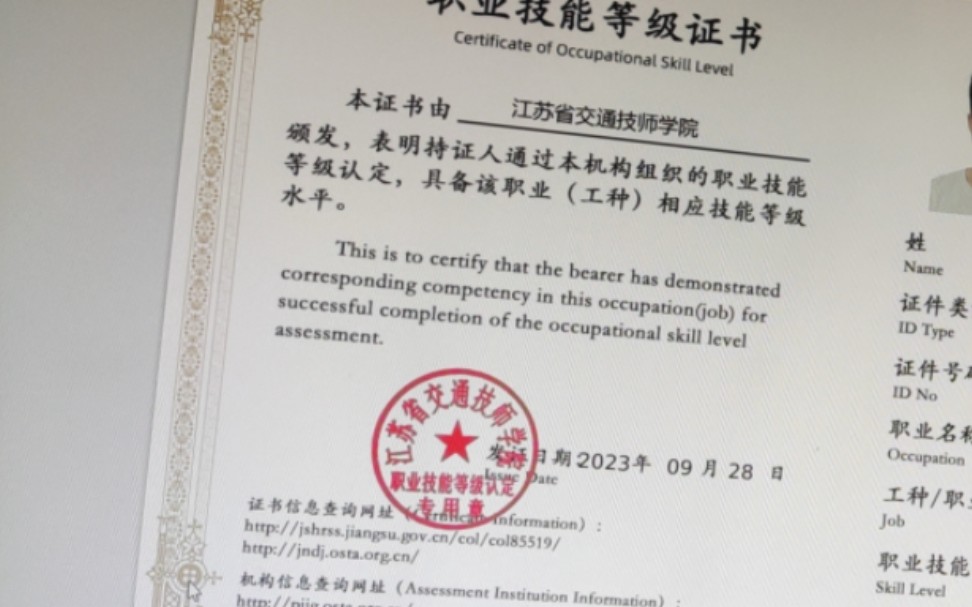 职业技能等级证电子档下载,妈妈再也不用担心我的证书找不到啦