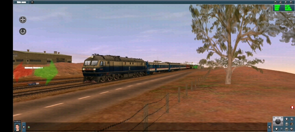 trainz手机版df11型内燃动车组t200次深圳-长岛风景区关门并出南昌站...