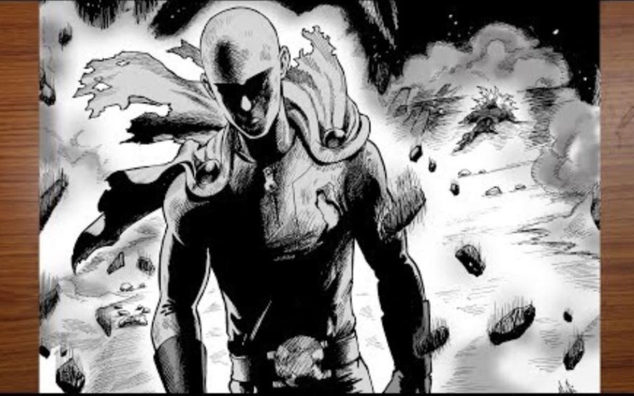 一拳超人漫画是怎么画出来的——琦玉