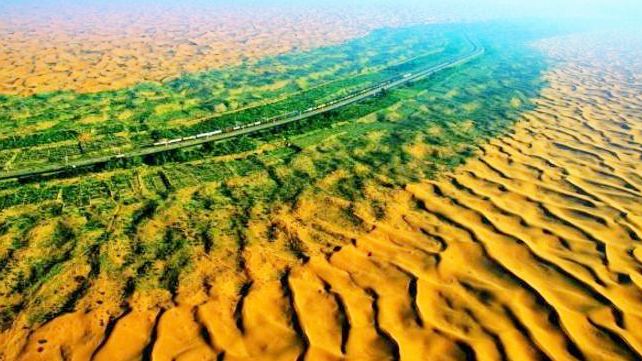 让世界都叹服的中国治沙人,百万亩沙漠变绿洲,解决世界生态难题