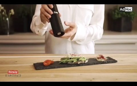 德国AdHoc MP46胡椒研磨器西餐桌面调料罐粗细调