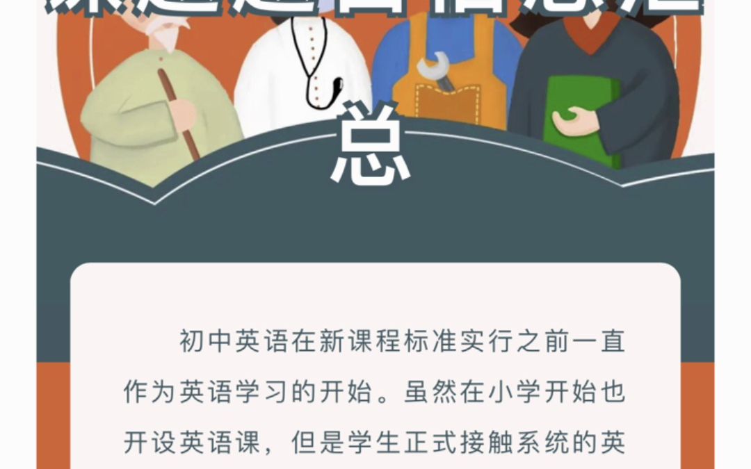 【学术交流】412.初中英语学科小课题题目信息汇总