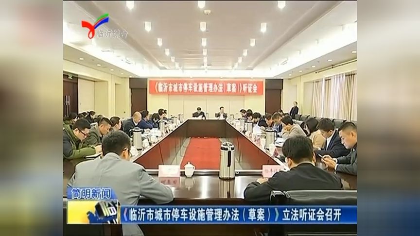 《临沂市城市停车设施管理办法(草案)》立法听证会召开