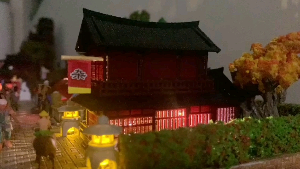 微缩模型仿清明上河图