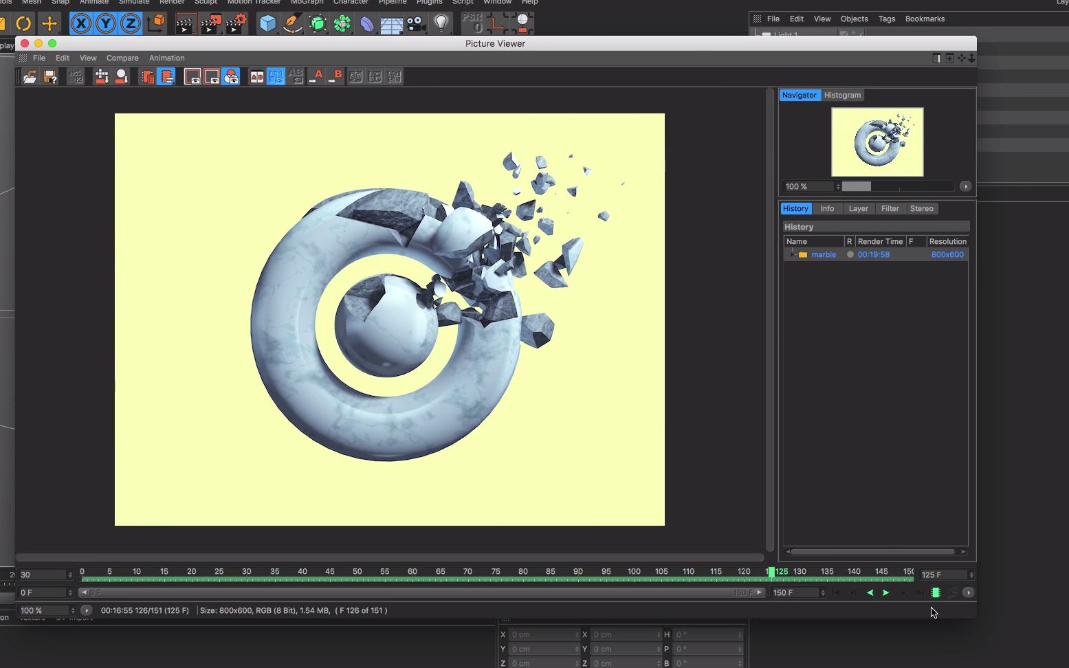 C4D R18破碎和时间效果器入门基础教程Intro to the Mograph Time ...