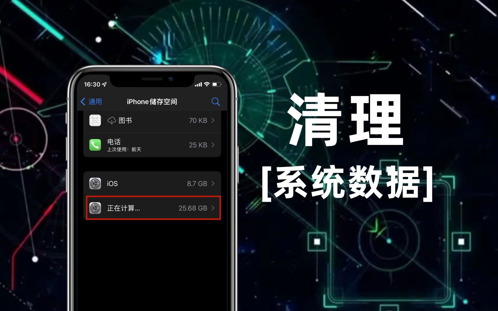 iPhone【系统数据】太费内存,如何清理?看完你就懂了