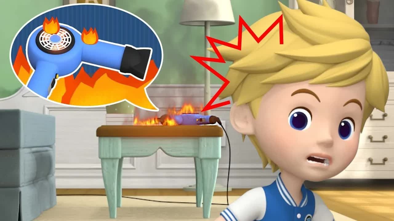 正确使用家用电器│消防安全人气小插曲ߚ�│电路短路很危险│消防...