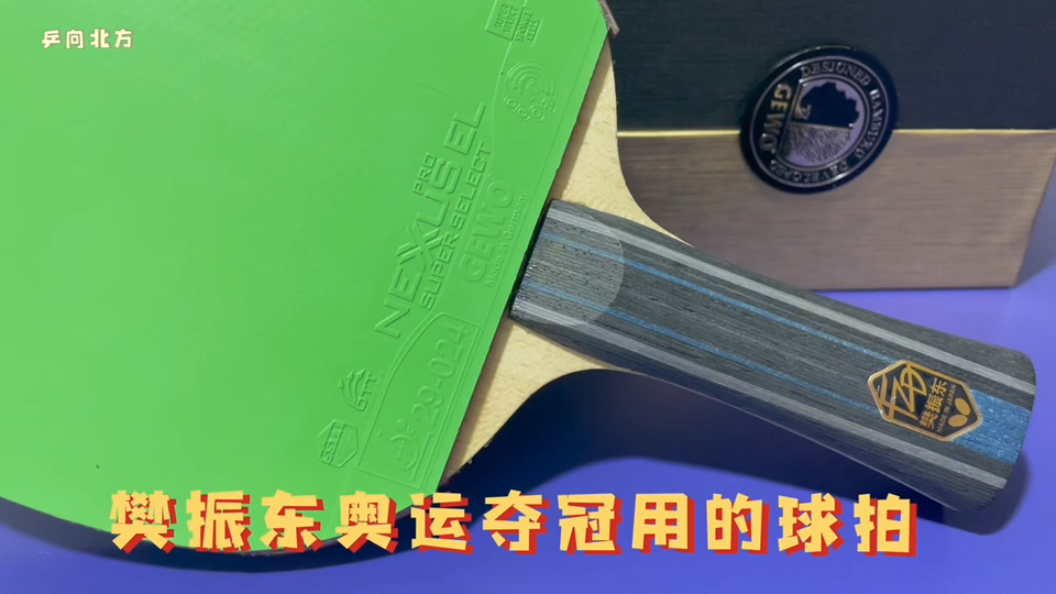 樊振东奥运夺冠用的球拍