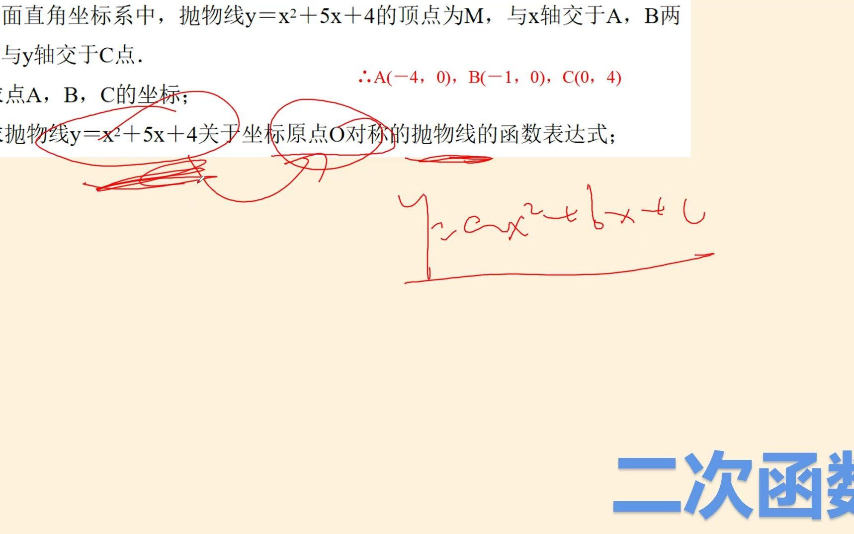 菱形和二次函数有关的压轴题讲解