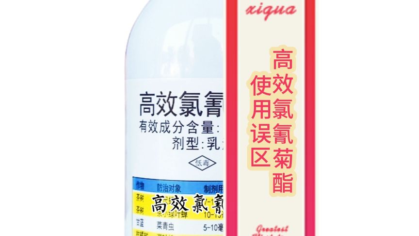 种植户注意了,用高效氯氰菊酯时,有俩问题要弄清楚,不然白打药