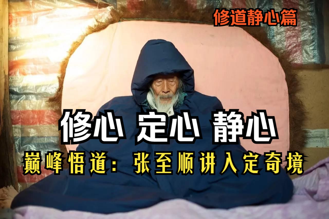探秘修真之道:张至顺的入定心静之旅