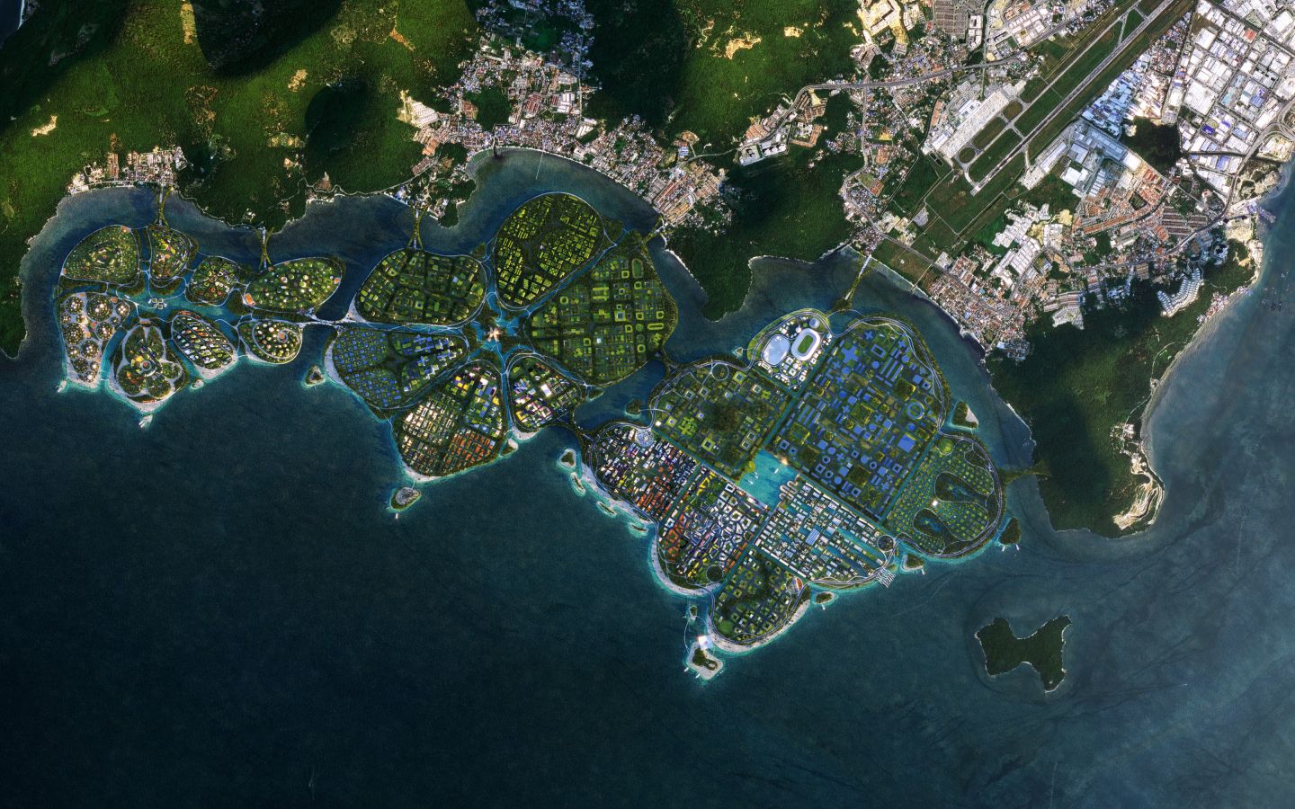 精品规划设计案列:“Biodivercity”规划方案为槟城南岛的可持续未来...