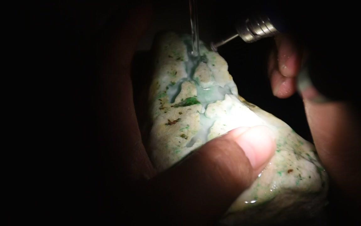 开窗视频讲解翡翠原石