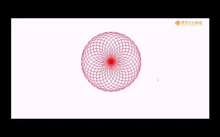 turtle海龟画图模块,三行主代码搞定万花筒图形 #python # - 抖音