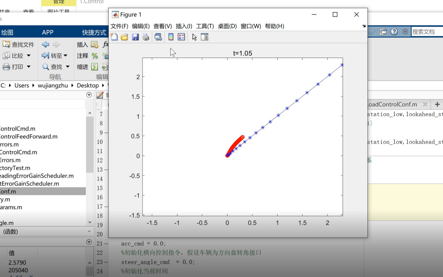 把Apollo Control模块改写Matlab来进行仿真