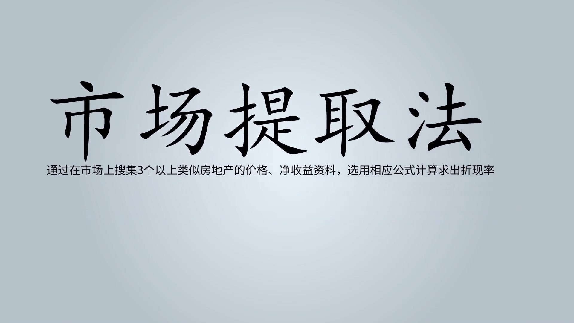 【制作教学课件】房地产价格的收益法是如何评估的?看完秒懂!
