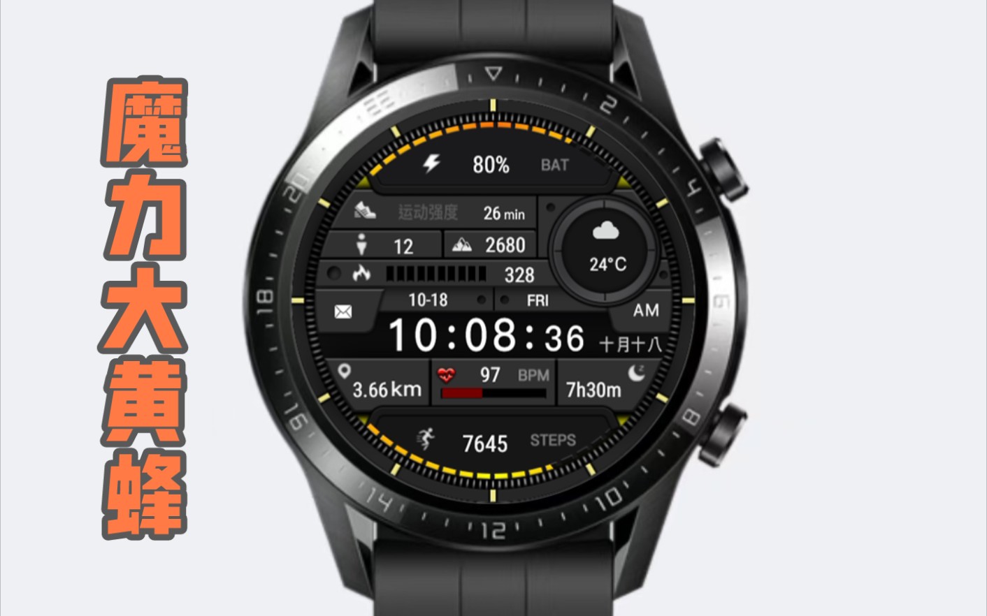 设计和名字都一样帅炸,你觉得呢?|华为表盘