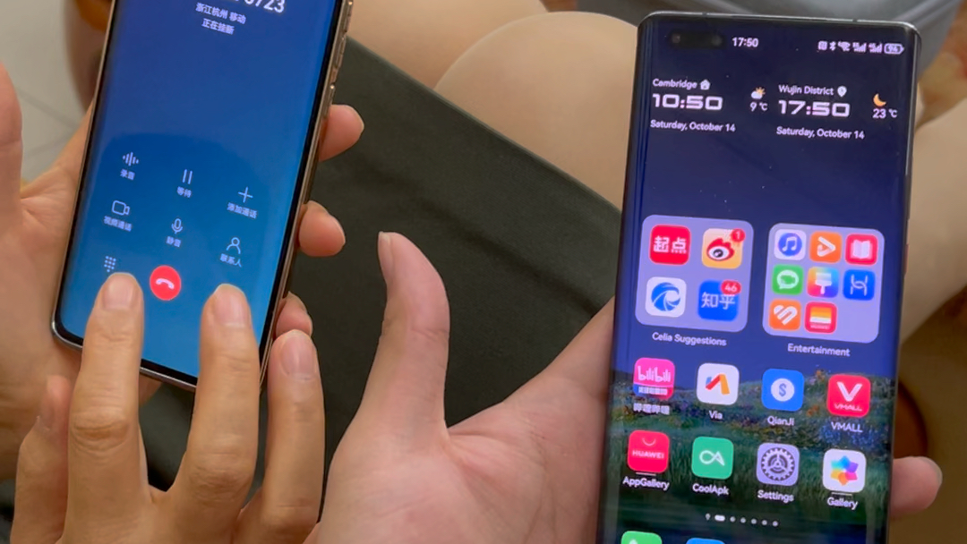 两个手机拨打同一个号码互相接通?