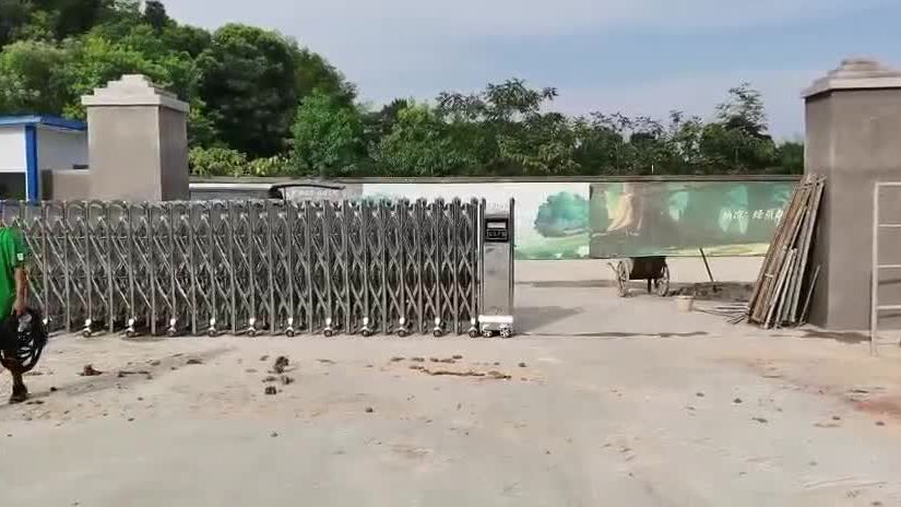 #伸缩门 #电动伸缩门 #电动门