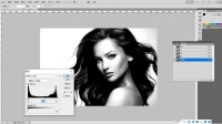 photoshop 人物抠头发的教程