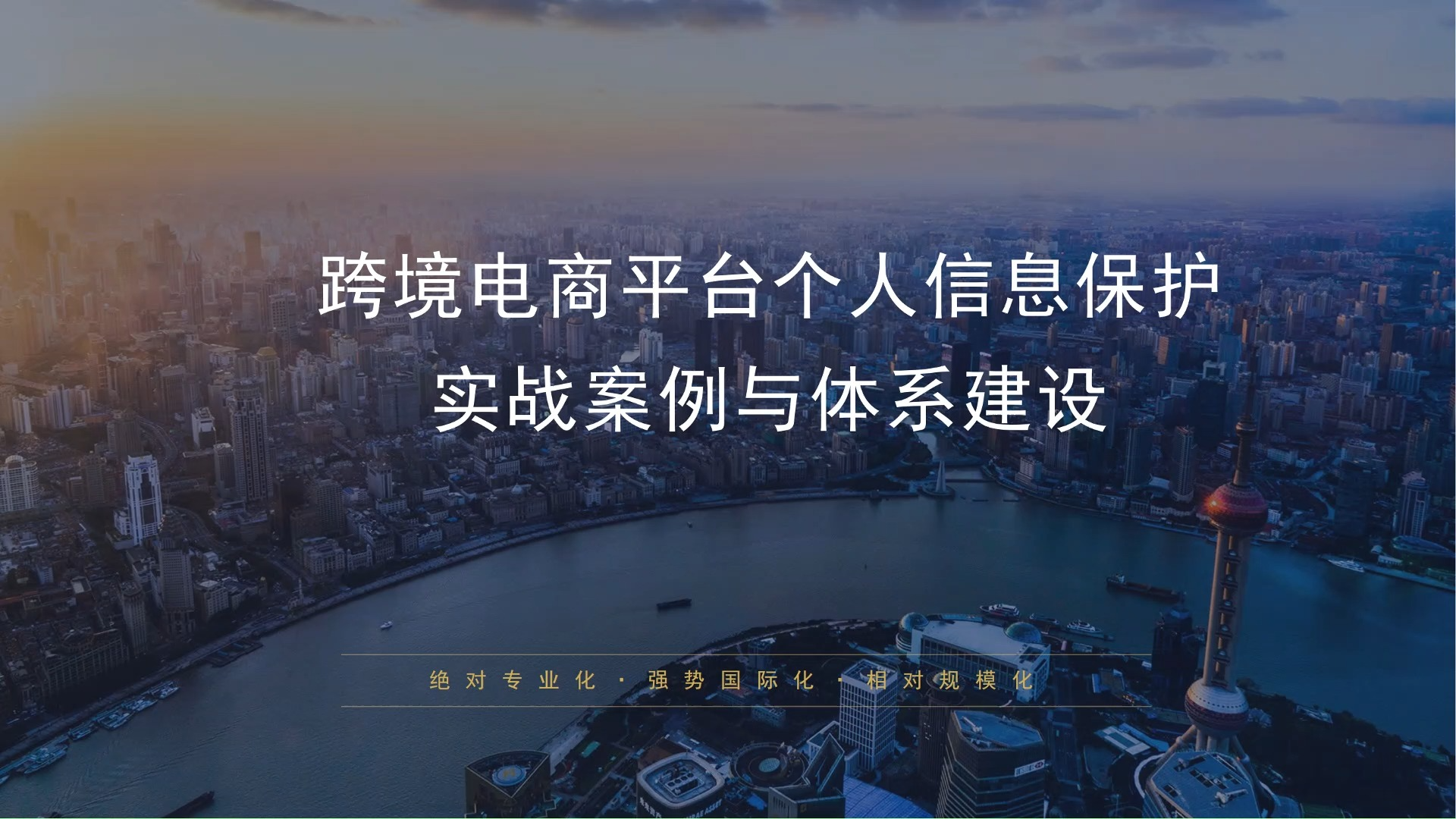跨境电商平台个人信息保护实战案例与体系建设