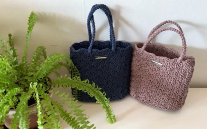 【钩针包】手提包编织教程
