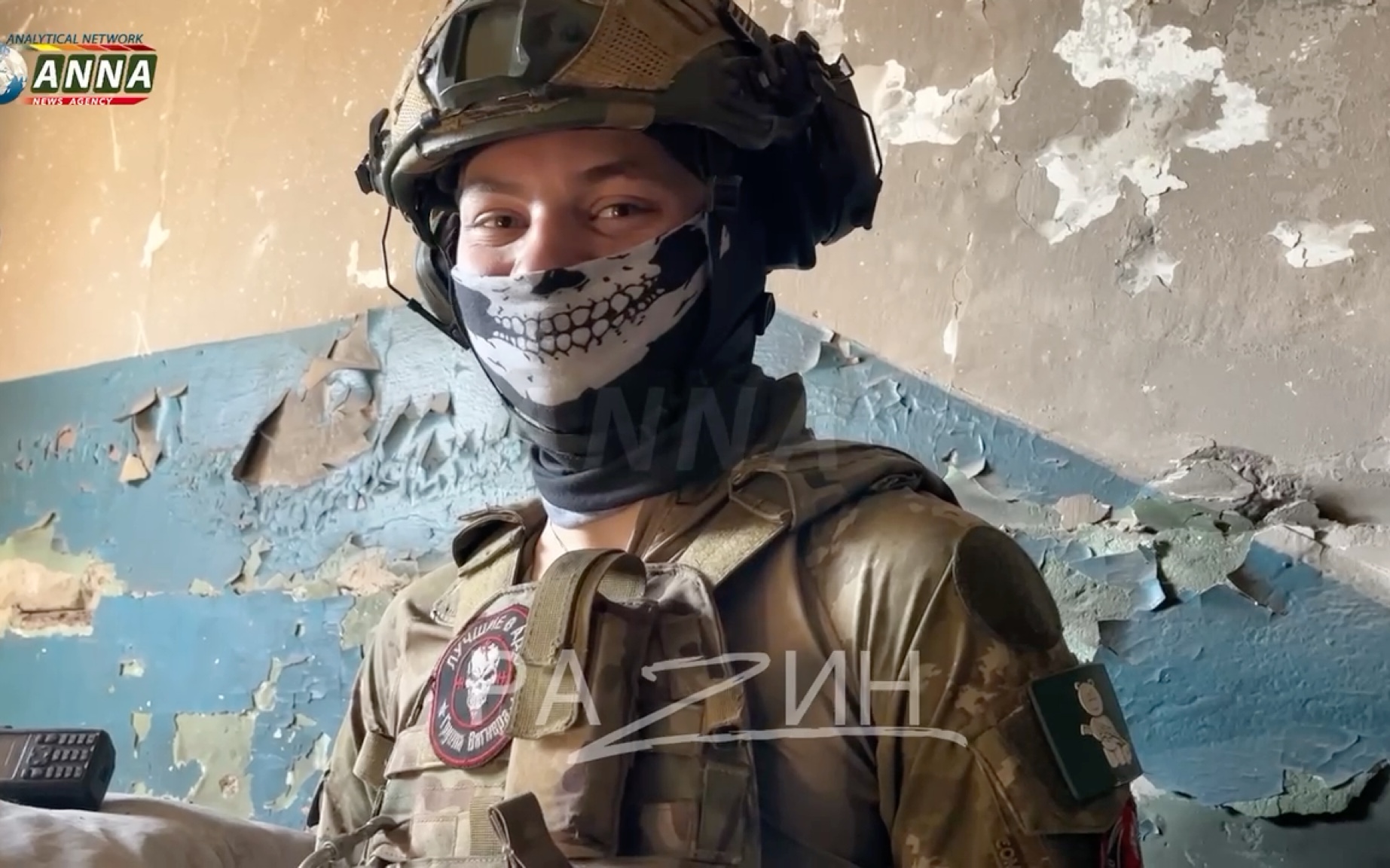 生肉,战地记者采访巴赫姆特的瓦格纳