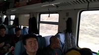 k490次列车行驶在津山线上